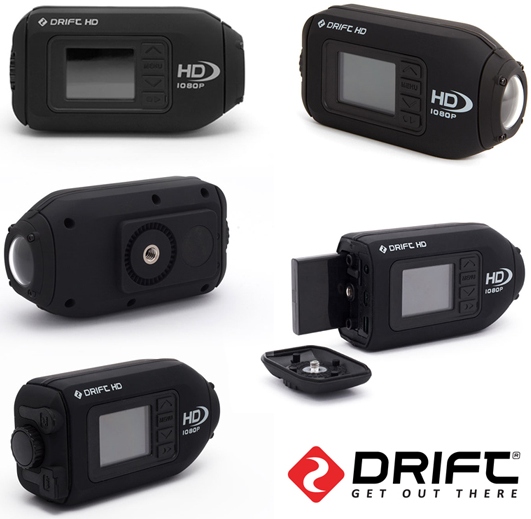Drift HD 1080p - Caméra embarquée Drift HD 1080p